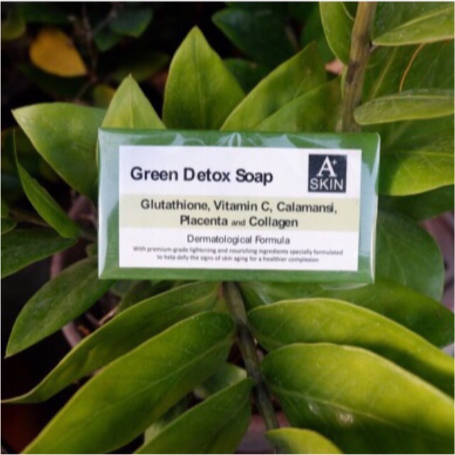 A+ Skin Green Detox Soap | 100% Authentic | Shopee Philippines