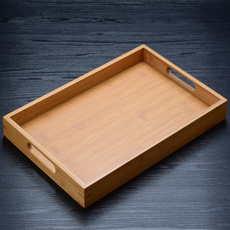 Dulang Kayu Bamboo Tray Kayu Wooden Tray - UniTop