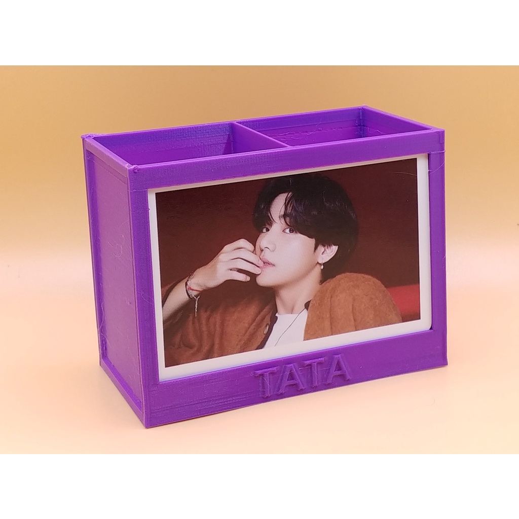 BTS / BT21 Desk Organizer Picture Frame for LOMO Photocards - 023 ...