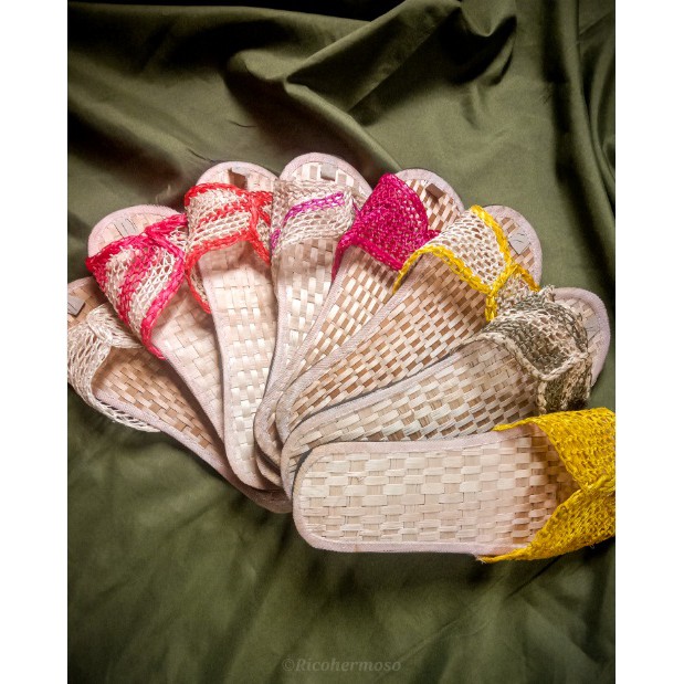 Indoor Slippers Abaca Native Product | Shopee Philippines
