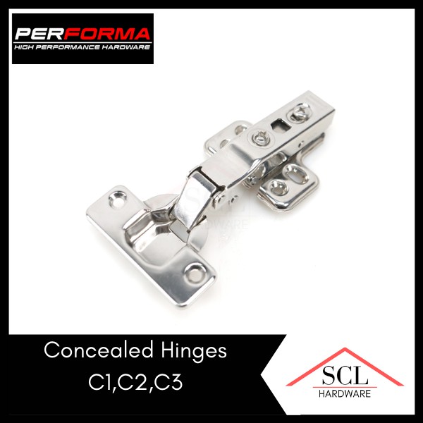 PERFORMA Concealed Hinges C1,C2,C3 | Shopee Philippines