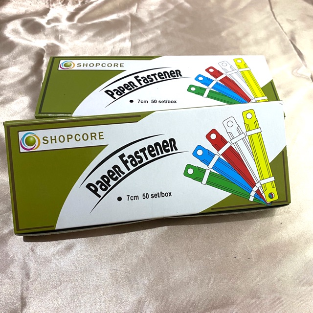 Paper Fastener 7cm 50 sets Fastener Plastic Fasteners | Shopee Philippines