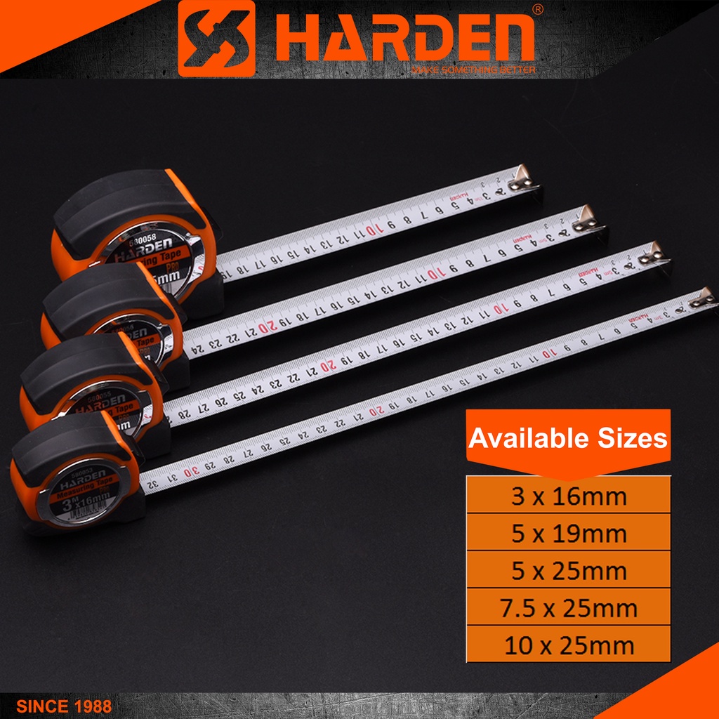 Harden Metric Measuring Tape (Cm) (Professional) | Shopee Philippines