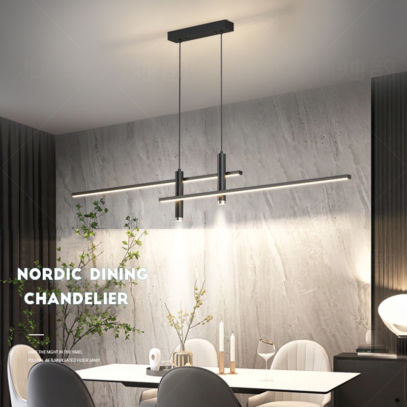 Modern Dining Light Minimalist Chandelier Ceiling Light Led Restaurant ...