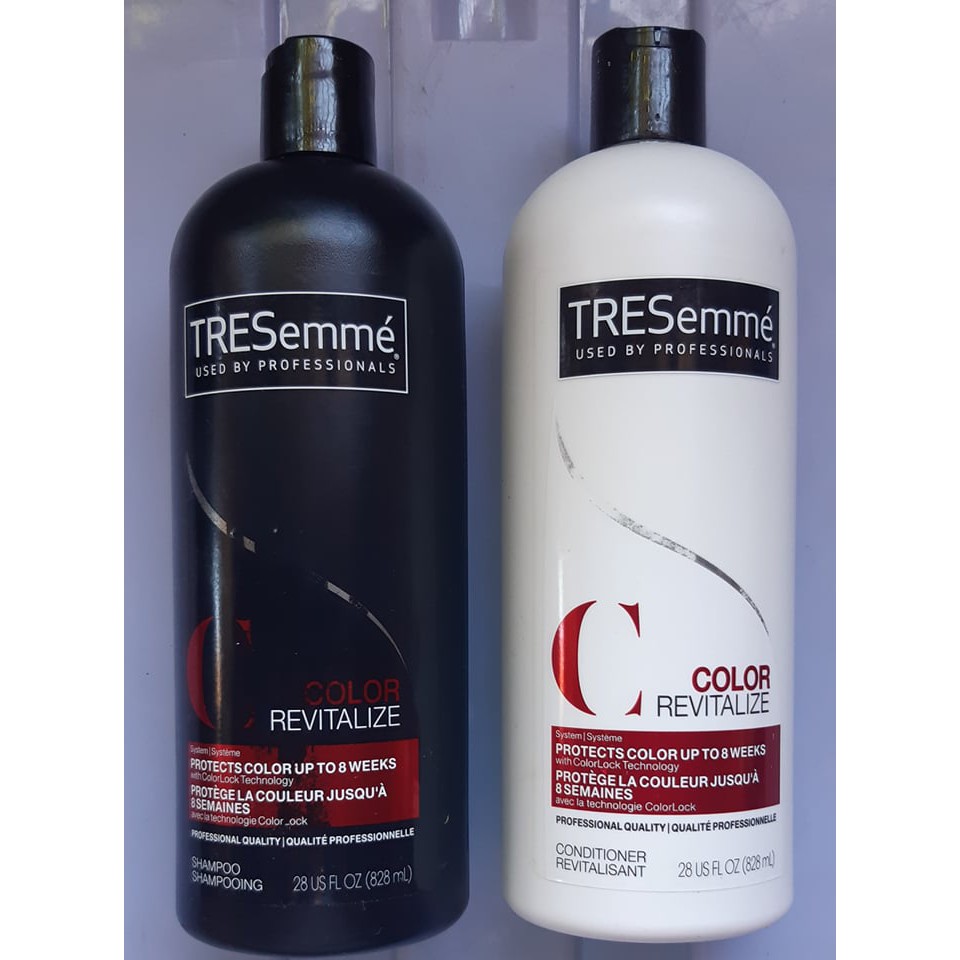 Tresemme Revitalized Color Shampoo Conditioner Shopee Philippines