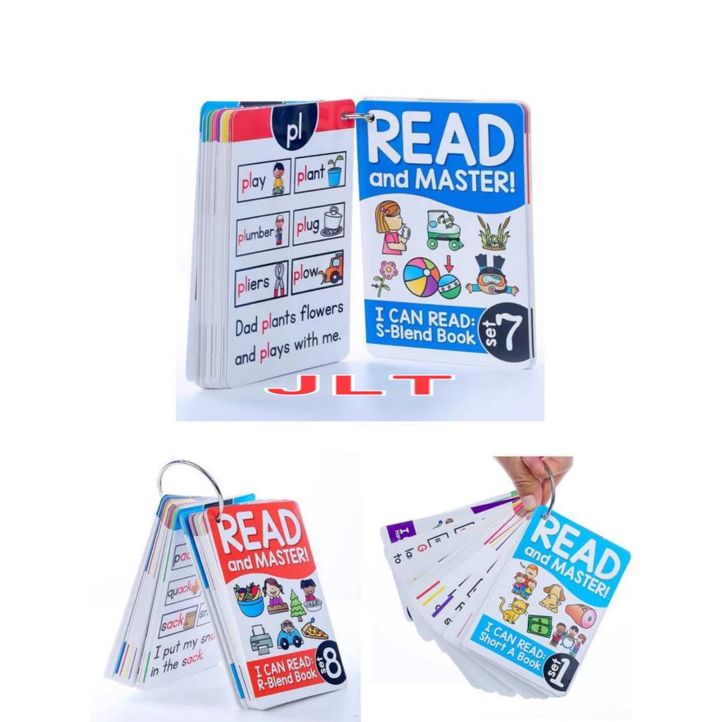 JLT 67pcs Read and Master Phonics Flash Cards | Shopee Philippines