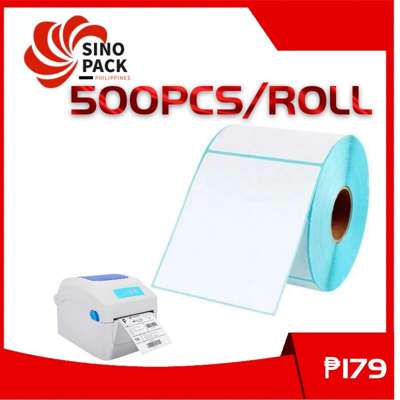 shopee EXPRESS WAYBILL STICKER 100mmx150mm A6 SIZE Roll 500 PCS/Roll ...