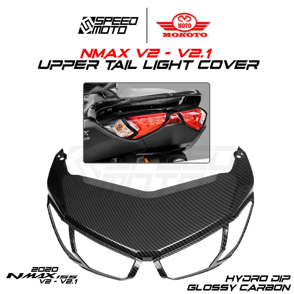 NMAX 2020 / NMAX 2021 UPPER TAIL LIGHT COVER / NMAX V2/V2.1 REAR TAIL ...