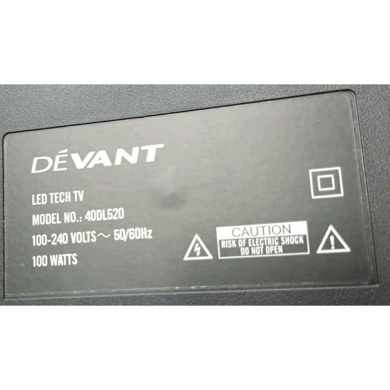 Backlight Set 40inch Devant 40DL520 Led Tv Brandnew Genuine Set 8 strip ...