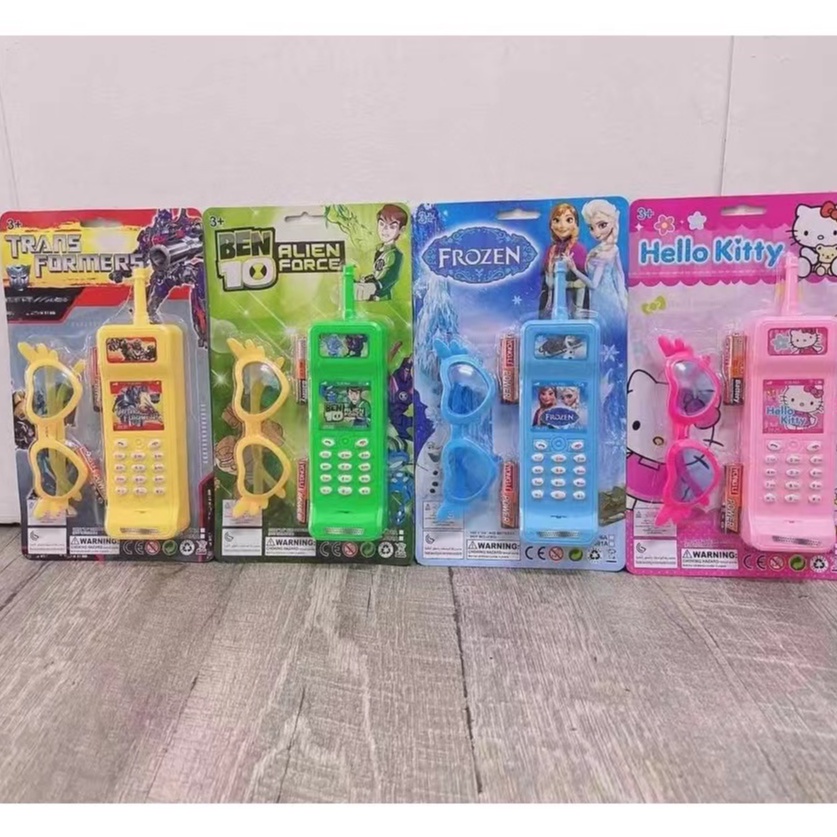 Cartoon Design Mobile Phone&Sunglasses Children's Toys | Shopee Philippines