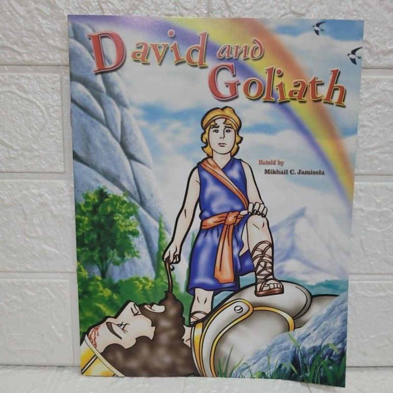 David and Goliath Bedtime Stories and Activity Book ( Read and Color ...