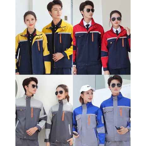 6 Colors PPE Safety Work Jacket Men Women tectionclothing Labor ...