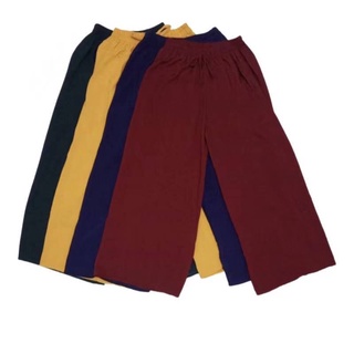 CHALLIS Plain Square pants w/Pocket (CAN FIT UP TO XL) | Shopee Philippines