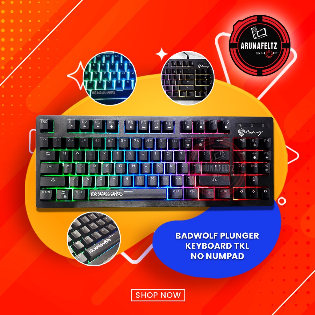 Badwolf TKL PLUNGER for BadAss Gamers Chroma Keyboard | Shopee Philippines