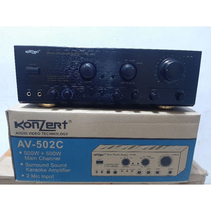 Konzert AV-502c Amplifier | Shopee Philippines