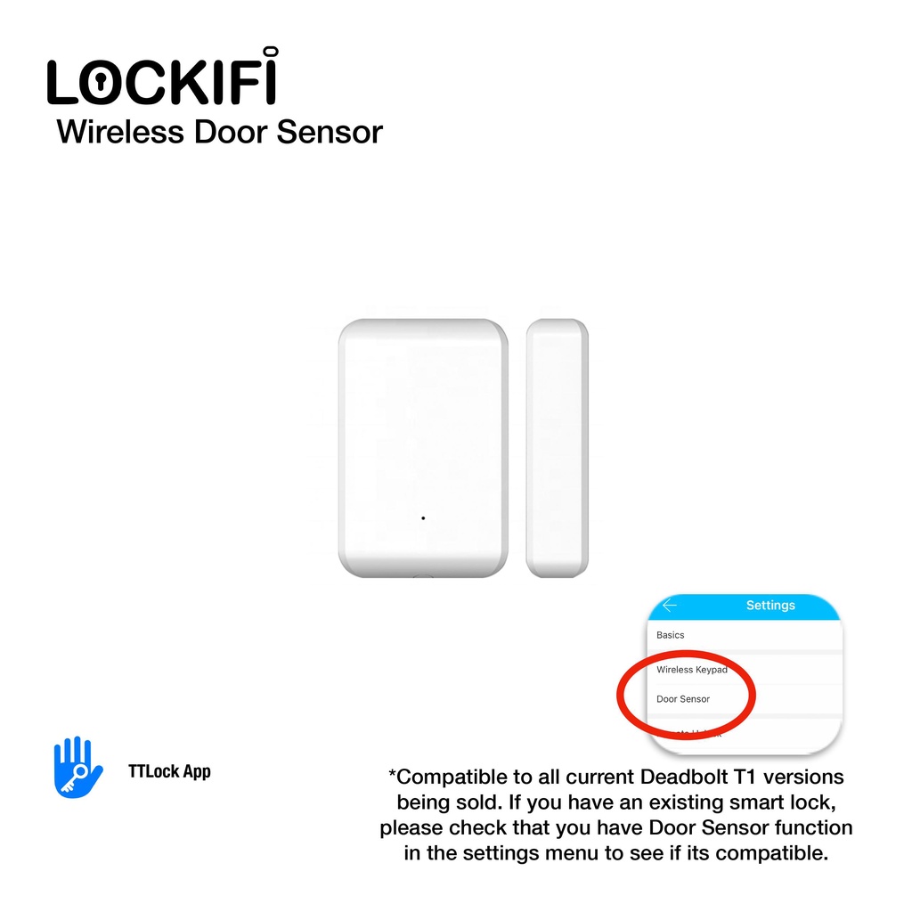 Lockifi Wireless Door Sensor | Shopee Philippines