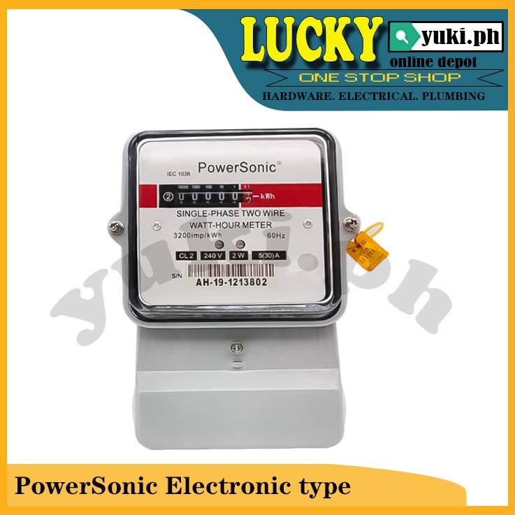 Electrical Submeter With ERC Papers ( Powersonic ) | Shopee Philippines