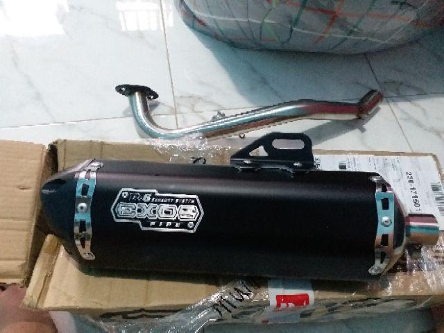 Exos R6 for Aerox 155 and Nmax 155 Original Full Exhaust Silent Pipe ...