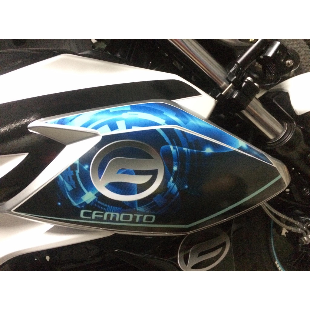 CFMOTO NK400 Version3 "Cyber Design"(2pcs) Customized Motorcycle Decals ...