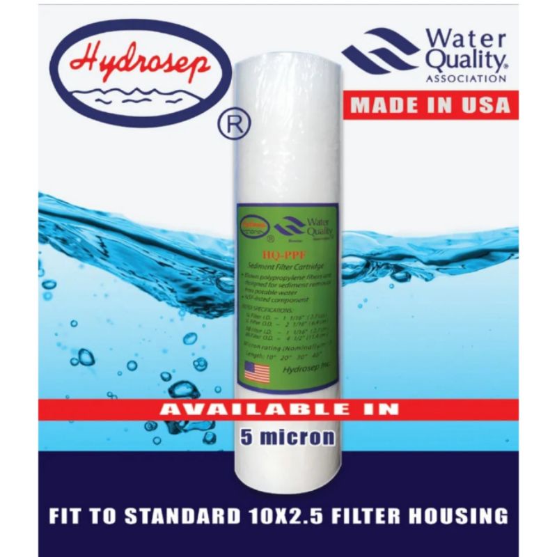 10 inches Hydrosep Sediment Filter Affordable | Shopee Philippines