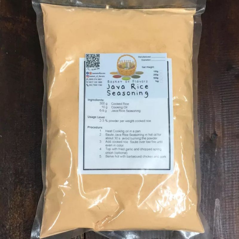 Java Rice Seasoning 100g 250g 500g 1000g 1kg | Shopee Philippines