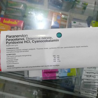 Paranervion Box Contains 100 Tablets (Same Composite With Neurobion ...