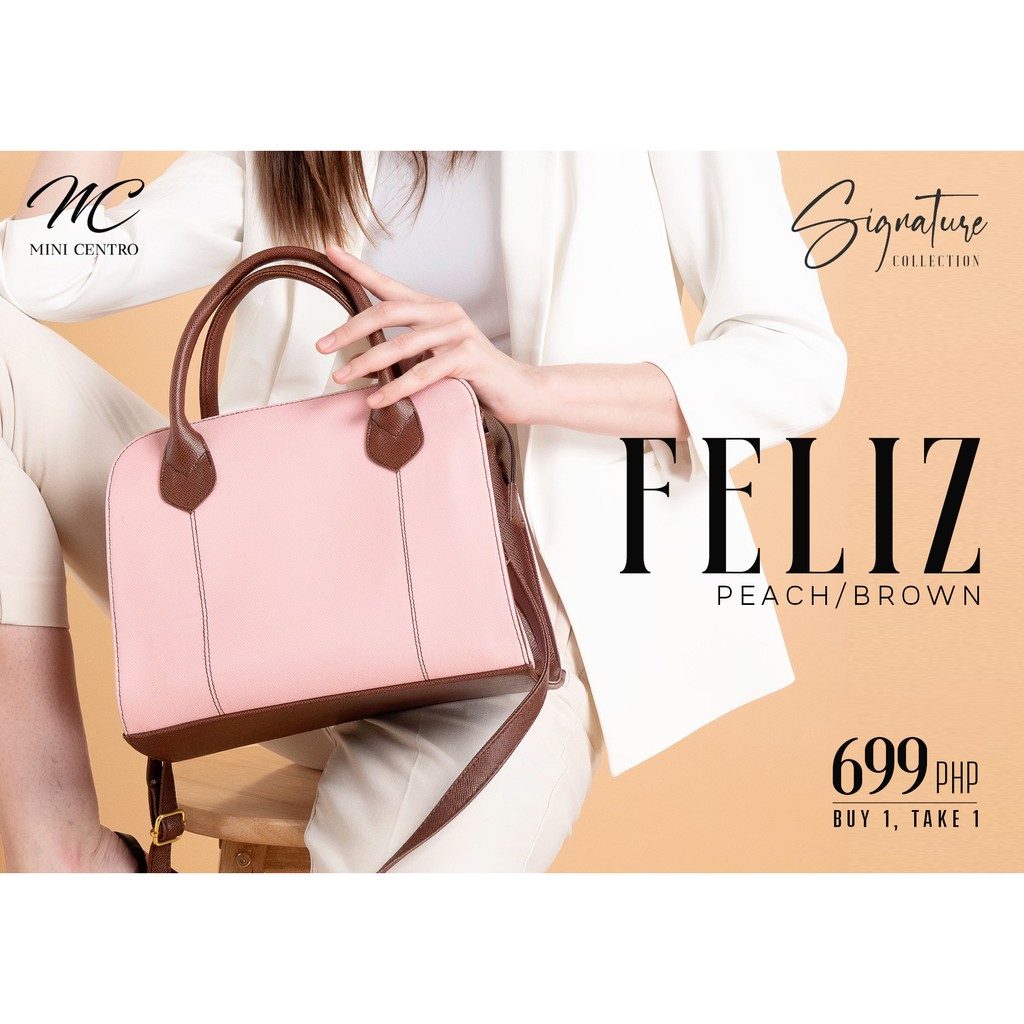 BUY 1 TAKE 1 Mini Centro Feliz Women's bag | Shopee Philippines