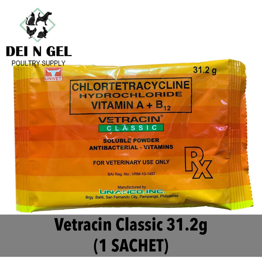Vetracin Classic 31.2g (1 SACHET) | Shopee Philippines