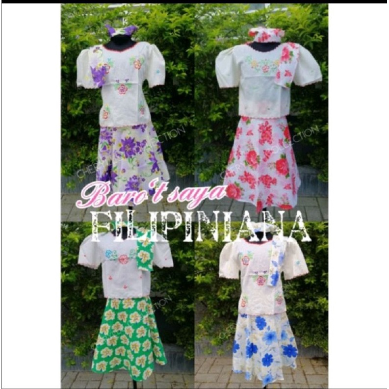 PALDA AND KIMONA WITH BANDANA FOR KIDS SET | Shopee Philippines