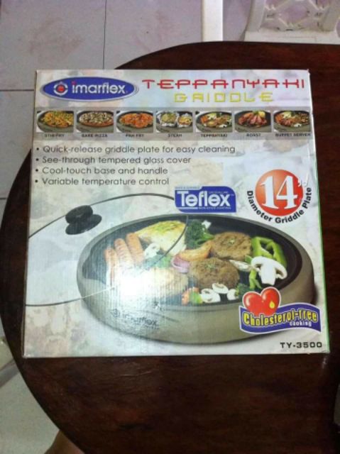 Imarflex 7-in-1 Teppanyaki Griddle