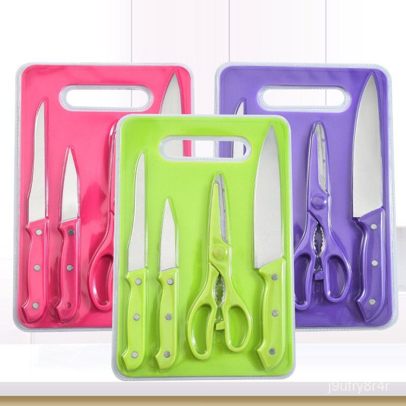 Stainless Steel Kitchen Knife Tools Set Chef Knife Bread fruit Knife ...