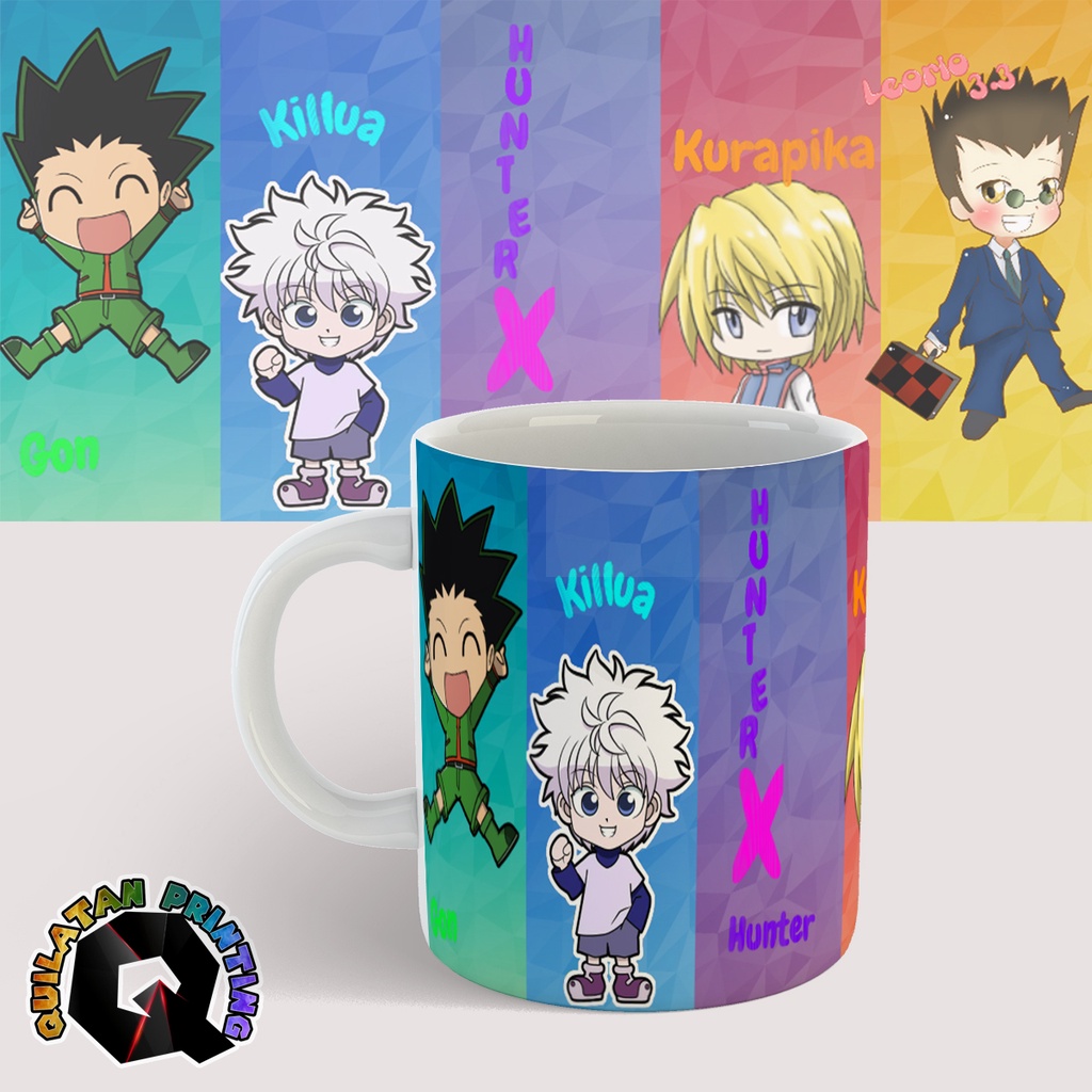 Anime Hunter x Hunter Gon Killua Kurapika Leorio Chibi Mug/Magic Mug ...