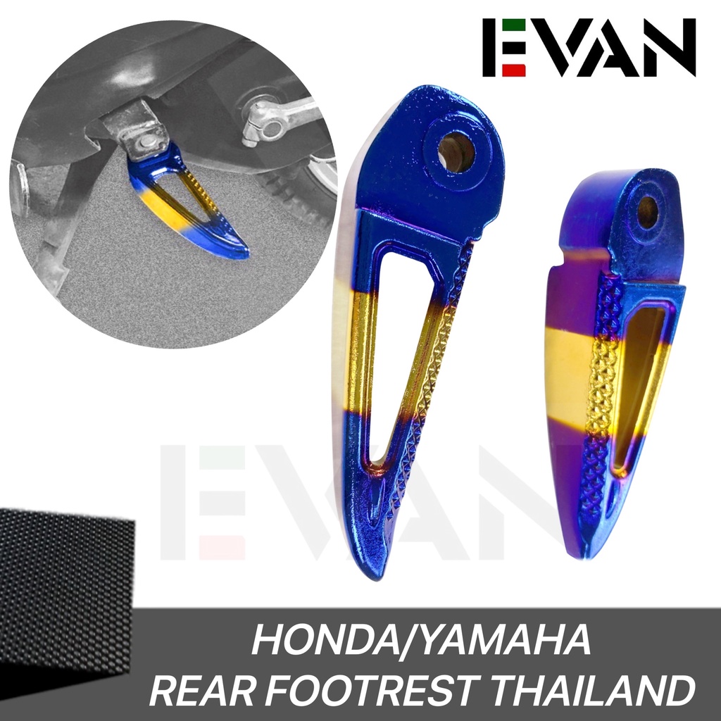 Rear Footrest(Honda/Yamaha)Thai Look Thailand Style Full Alloy for ...