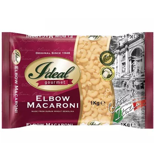 Ideal Gourmet Elbow Macaroni ( 500 grams ) | Shopee Philippines