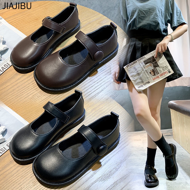 Japanese JK Student Shoes for Girls Fashion British School Style Mary ...