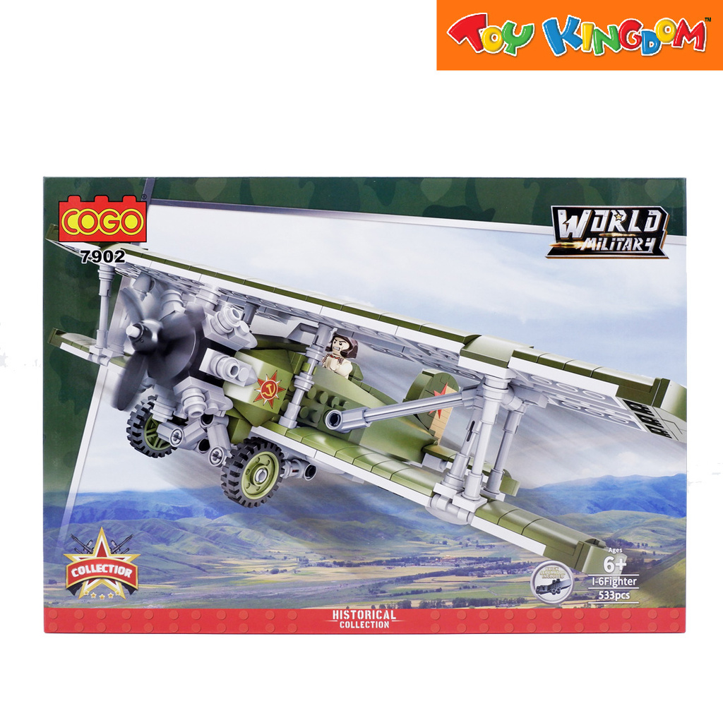 Cogo World Military Fighter Building Blocks | Shopee Philippines