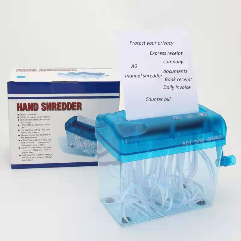 Office A4,A5 A6 Manual Paper Cut Shredder for Home School | Shopee ...