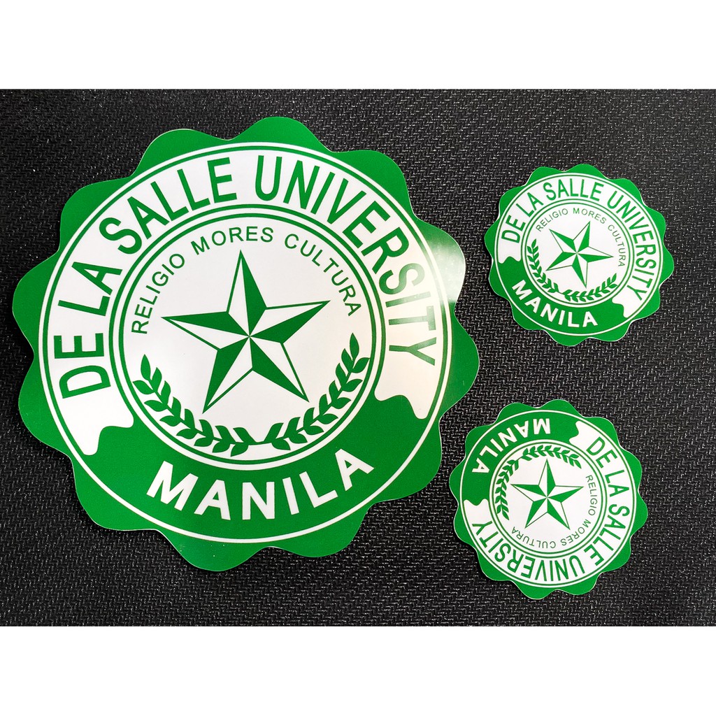 Brand New Custom DLSU waterproof Sticker la Salle uaap big 4 green ...