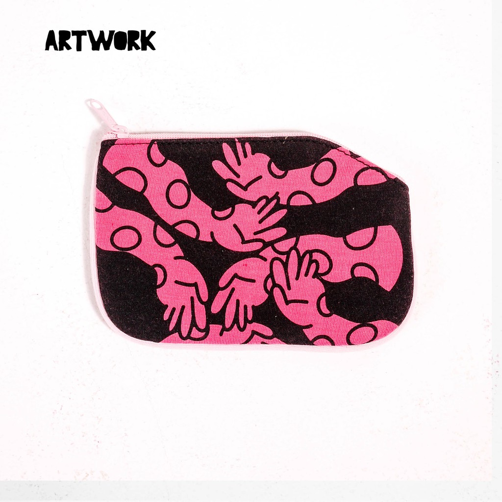 ARTWORK Dotted Hand (Coin Purse) | Shopee Philippines