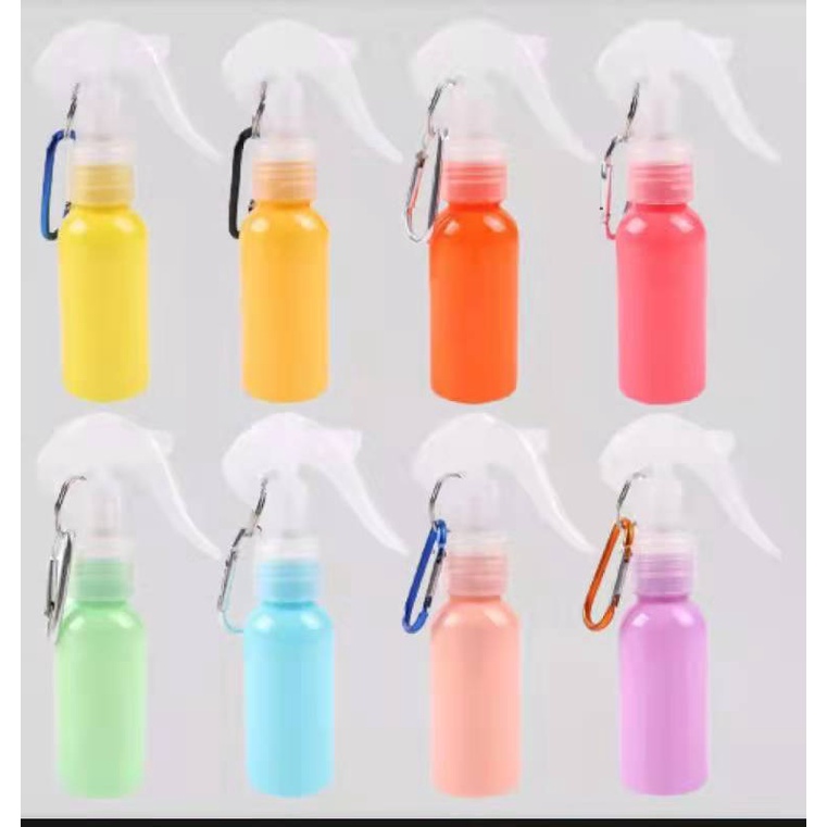 Alcohol Trigger Carabiner Bottle Bottle Spray 60 Ml With Keychain Buy ...