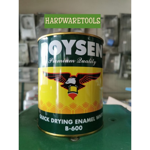 Boysen QDE White B600 / Quick Drying Enamel White 1 Liter | Shopee ...
