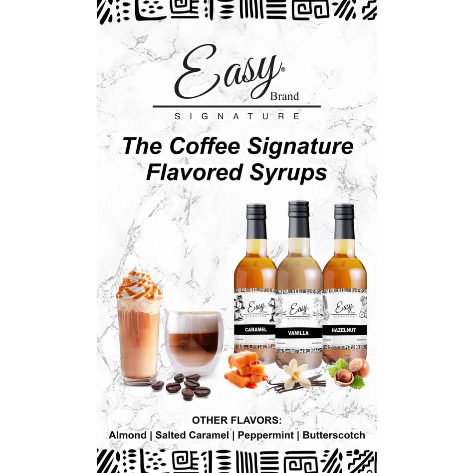 EASY BRAND SIGNATURE COFFEE SYRUPS 950ML | Shopee Philippines