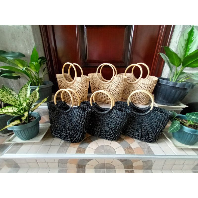 Abaca See Thru Bag (Bicol) | Shopee Philippines