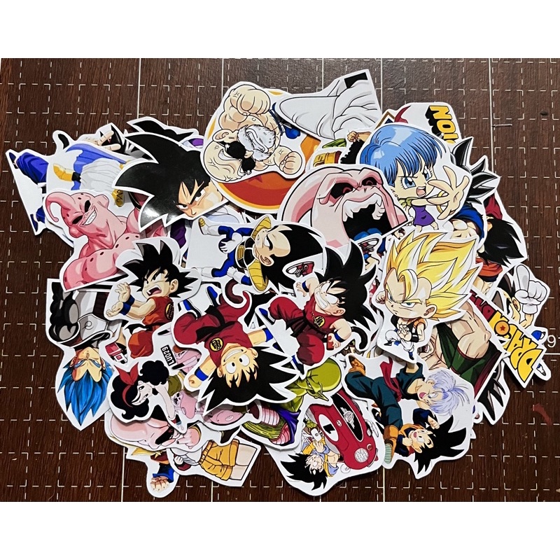 Dragon Ball Anime Sticker Pack (40pcs) | Shopee Philippines