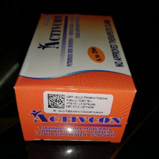 Activcon 30 capsules A to Zinc Vitamins and Minerals + Amino acids ...