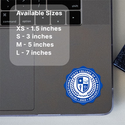 ISCP Logo Vinyl Inspired Stickers (HQ WATERPROOF) - International State ...