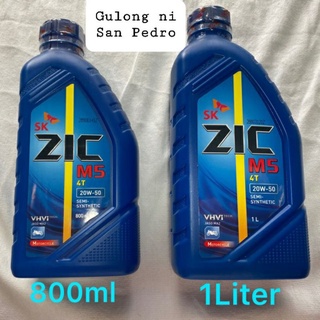 ZIC M5 4T 20W 50 Semi-Synthetic| 800ML & 1L | Shopee Philippines
