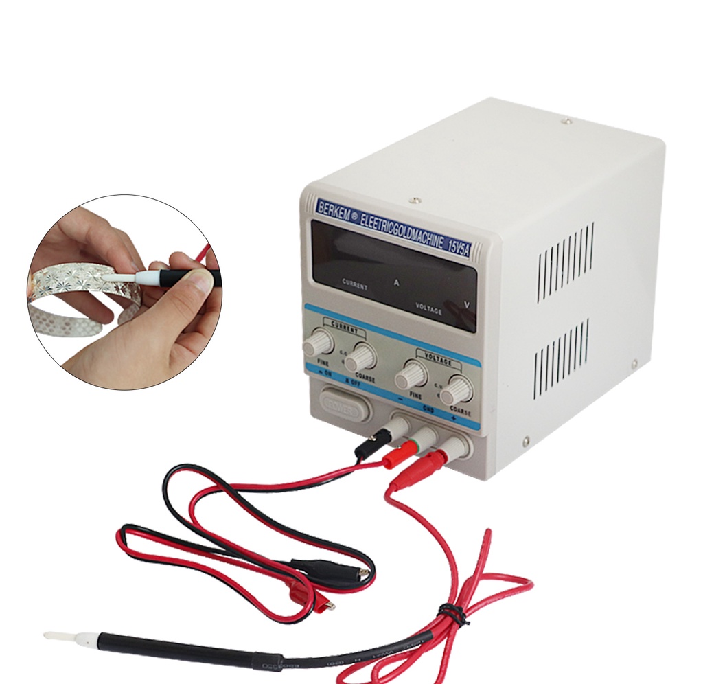 Gold Plating Machine Jewelry Plater Electroplating Kit, Silver Brush ...