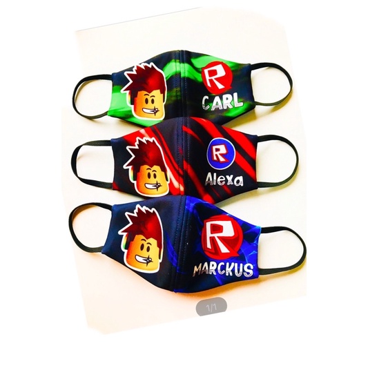 Roblox personalized facemask for kids | Shopee Philippines