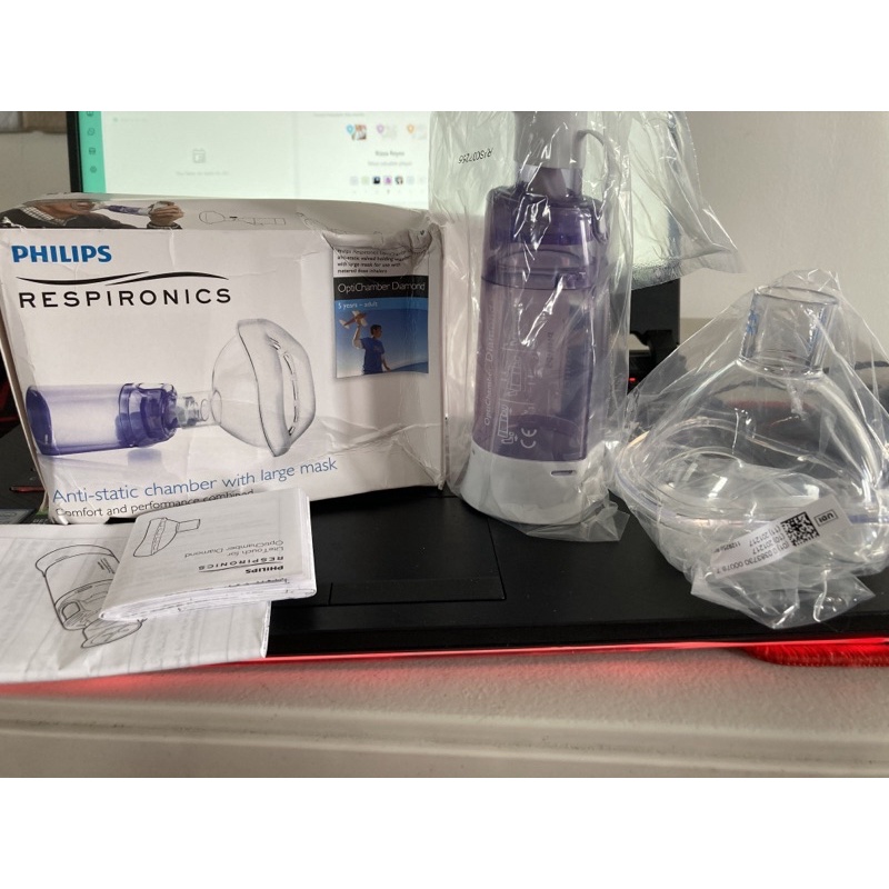 Philips Respironics Optichamber Diamond Medium Mask | Shopee Philippines